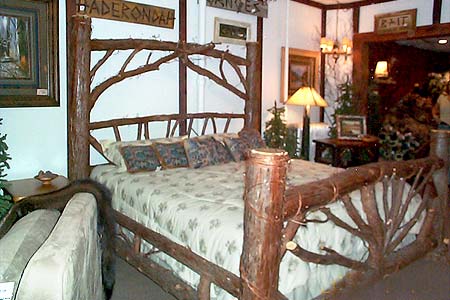 ADIRONDACK RUSTIC BED FRAMES BIRCH ABRK DRESSERS - Rustic Bedframes ...